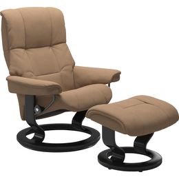 Relaxsessel stressless, B:75cm H:99cm T:73cm, braun, Leder BATICK: BATICK ist ein leicht korrigiertes, durchgef&auml;rbtes und genarbtes M&ouml;belleder, bei