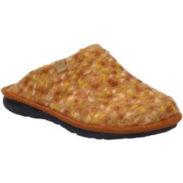 Josef Seibel Damen Hausschuh "Lille 09, orange-multi", Gr. 42, orange, Obermaterial: 100% Textilmaterial TEXMAT., Schuhe
