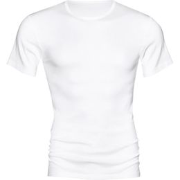 Mey Herren T-Shirt "Noblesse", Gr. M, wei&szlig;, Feinripp, Obermaterial: 100% Baumwolle, Shirts, Ohne auftragende Seitenn&auml;hte