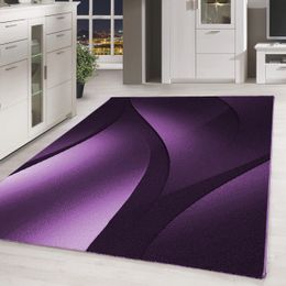 Teppich, B:80cm H:6mm L:300cm, lila, Ayyildiz Teppiche, Polypropylen (PP), Wohnzimmer, Teppiche, "Plus 8011, auch als L&auml;ufer erh&auml;ltlich", L&auml;ufer,