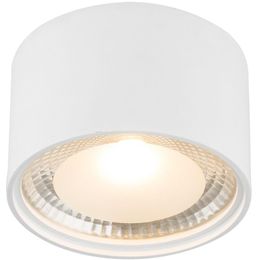 Globo LIGHTING LED Deckenleuchte "SERENA", wei&szlig;, &Oslash; 11,3cm H: 8,5cm, 1 Stk., Leuchten, Deckenlampe / Wohnbereich / rund / Aufbauleuchte, LED Deckenleuchte