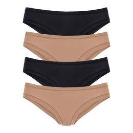 Lascana Damen Jazz-Pants Slips, Gr. 48, beige, Single Jersey, Obermaterial: 92% Baumwolle, 8% Elasthan, unifarben, Unterhosen, "Perfect Basics" aus