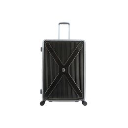 DISCOVERY Koffer "Crossroad", schwarz, Polyester, Koffer, aus robustem Polycarbonate Material