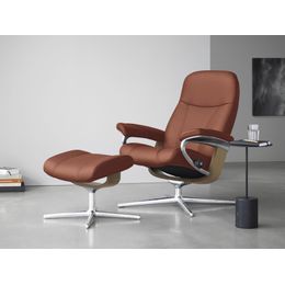 Relaxsessel stressless, B:82cm H:102cm T:72cm, rot, Leder PALOMA: PALOMA ist ein durchgef&auml;rbtes Semianilin-M&ouml;belleder mit nat&uuml;rlicher Narbung.,