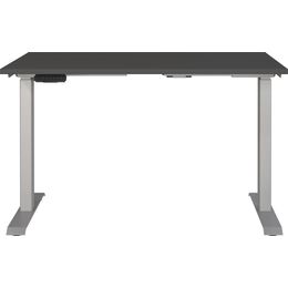 Schreibtisch Germania, B:120cm H:72cm T:80cm, grau, B&uuml;ro, Tische, "Jet", moderne Farbvariationen, Breite 120/140/160/180 cm, Made in Germany