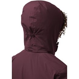 Jack Wolfskin Damen 3-in-1-Funktionsjacke "ROTWAND 3IN1 JKT W", lila, Gr. L, Obermaterial: 100% Polyester. Futter: 100% Polyester. Innenmaterial: