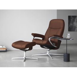 Relaxsessel stressless, B:78cm H:97cm T:70cm, braun, Leder PALOMA: PALOMA ist ein durchgef&auml;rbtes Semianilin-M&ouml;belleder mit nat&uuml;rlicher Narbung.,
