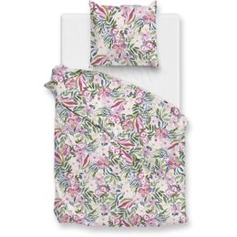 Bettw&auml;sche ZO HOME, bunt, Mako-Satin, Obermaterial: 100% Baumwolle, Bettw&auml;sche, "Zohome Bettw&auml;sche Evita", Bettw&auml;sche aus 100% Baumwolle, hochwertige