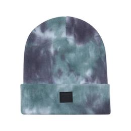 Urban Classics Damen Beanie "Urban Classics Unisex Tie Dye Beanie"grau, teal, Baumwolle, M&uuml;tzen