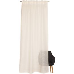Sch&ouml;ner Wohnen Kollektion Vorhang, B:130cm H:250cm, beige, SCH&Ouml;NER WOHNEN-KOLLEKTION, Microfaser, Polyester, Wohnzimmer, Gardinen, "Meshwork", HxB: 250x130, Transparent,