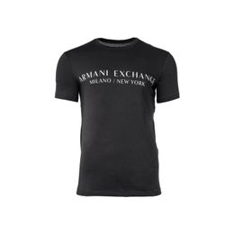 Armani Exchange Herren T-Shirt "T-Shirt 1er Pack", grau, Gr. XXL, Obermaterial: 100% Baumwolle CO., Shirts