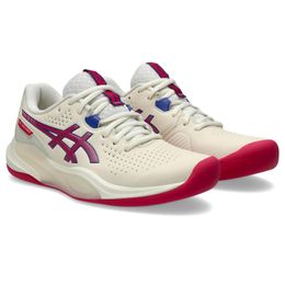 asics Damen Tennisschuh "GEL-CHALLENGER 15 INDOOR", Gr. 39,5, rosa, Synthetik, Schuhe, f&uuml;r Teppichb&ouml;den