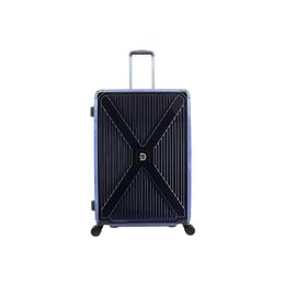DISCOVERY Koffer "Crossroad", blau, Polyester, Koffer, Large - Hartschalenkofferset - aus Polycarbonat-Material