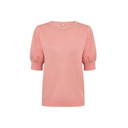 soyaconcept Damen Funktionstop "Soya Concept T-shirt SC_DOLLIE"94635 peach pink melange, Gr. XXL, Obermaterial: 75% Viskose, 25% Nylon, Tops