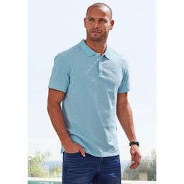 John Devin Herren Poloshirt, blau, Gr. XXL, unifarben, Piqu&eacute;, Obermaterial: 100% Baumwolle, Shirts, mit dezenter, hochwertiger Logostickerei
