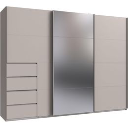 Schwebet&uuml;renschrank wimex, B:270cm H:208cm T:64cmkaschmir, spiegel, griffe kaschmir, Holzwerkstoff, Schr&auml;nke, "Bali in den Breiten 180cm, 225cm &