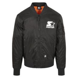Damen Bomberjacke "Starter Black Label Herren"schwarz, Gr. XS, STARTER Black Label, unifarben, 100% Polyamid, Jacken