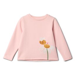 Tchibo - Kinder-Sweatshirt - Baby - Gr. 62/68 - hellrosa/print