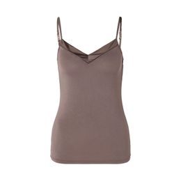 Tchibo - Modal-Hemdchen - Damen - Gr. L - braun