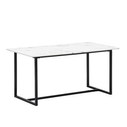 Pharao24.de Esszimmer Tisch Essenstisch in modernem Design und Marmor Optik