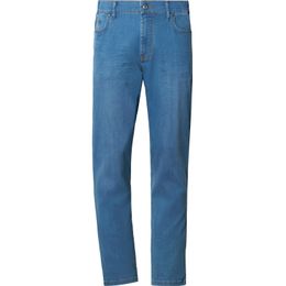 5-Pocket-Jeans Jan Vanderstorm "Tiefbundjeans RYLLE", Damen, Gr. 78, N-Gr, blau, Obermaterial: 98% Baumwolle CO. 2% Elasthan EL., Jeans 5-Pocket-Jeans