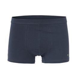 Boxer Fila "MAN BOXER SHORTS", Herren, Gr. S, 321, navy, Obermaterial: 95% Baumwolle, 5% Elasthan, k&ouml;rpernah, Unterhosen Boxer, mit verst&auml;rktem Mittelteil