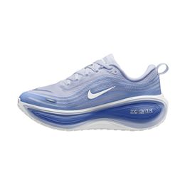 Laufschuh Nike "Vomero Plus", Damen, Gr. 38,5, football grau, wei&szlig;, aluminum, royal pulse, Synthetik, Textil, Schuhe Laufschuh, mit Gummilaufsohle, mit ZoomX-Technologie, mit Schn&uuml;rung