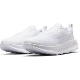 Walkingschuh Nike "M PROMINA", Herren, Gr. 44, wei&szlig;, pure platinum, Synthetik, Textil, Schuhe Walkingschuh, mit Schn&uuml;rung, mit profiliertem Laufsohlenprofil, mit Gummilaufsohle