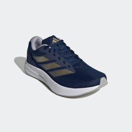 Laufschuh adidas Performance "DURAMO RC", Damen, Gr. 40, dunkelblau, gold metallic, glory grau, Textil, Schuhe Laufschuh, sehr leicht