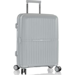 Hartschalen-Trolley Heys "AirLite, verschiedene Gr&ouml;&szlig;en und Farben", Damen, Gr. B/H/T: 41cm x 53cm x 22cm 47 l, grau, Polypropylen, Koffer Hartschalen-Trolley, Heys Hartschalen-Koffer TSA Schloss