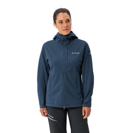 Softshelljacke Vaude "WOMEN'S ALL YEAR ELOPE SOFTSHELL JACKET II", Damen, Gr. 36, schwarz sea, Obermaterial: 100% Polyester. Futter: 100% Polyester, normal, Jacken Softshelljacke, sportlicher Stil, winddicht, atmungsaktiv, wasserabweisend
