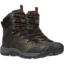 Outdoorschuh Keen "REVEL IV HIGH POLAR", Herren, Gr. 41, grau (anthrazit), Leder, Schuhe Outdoorschuh