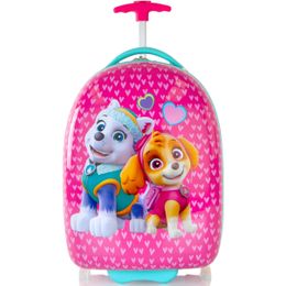 Kinderkoffer Heys "Paw Patrol, Rosa", M&auml;dchen, Gr. B/H/T: 32cm x 46cm x 23cm 26 l, pink, Polycarbonat, mehrfarbig, festlich, Koffer Kinderkoffer, Heys Kindertrolley Kinder Reisegep&auml;ck