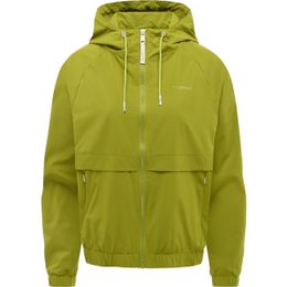 Outdoorjacke Ragwear "Outdoorjacke Anndra", Damen, Gr. S, gr&uuml;n (pistachio), Obermaterial: 100% Polyester PES. Obermaterial: Futter: 100% Polyester PES., l&auml;ssig geschnitten, hoch geschlossener Ausschnitt, &Auml;rmel ohne &Auml;rmelschlitz elastischer Bund, Jacken Outdoorjacke, &Uuml;bergangsjacke mit verstellbarer Kapuze