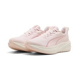 Laufschuh Puma "DASHER LITE SLIPTECH", Gr. 39, jasmine flower, warm wei&szlig;, rosy outlook, Textil, Schuhe Laufschuh, mit leicht profilierter Gummilaufsohle, mit Schlupfeinstieg