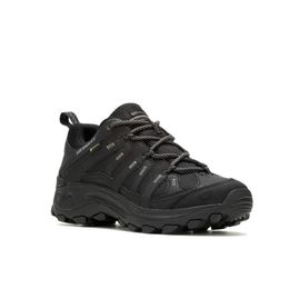 Wanderschuh Merrell "CLAYPOOL 2 SPORT GORE-TEX", Herren, Gr. 47, schwarz, Synthetik, Schuhe Wanderschuh, wasserdicht dank Gore-Tex Membrane