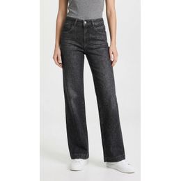 Jerseyhose MAC "Shirt-Hose Palazzo Cropped", Damen, Gr. 36, L&auml;nge 32, schwarz (chic schwarz used), Jersey, Obermaterial: 99% Baumwolle, 1% Elasthan, gerade 7/8-L&auml;nge, Hosen Jerseyhose