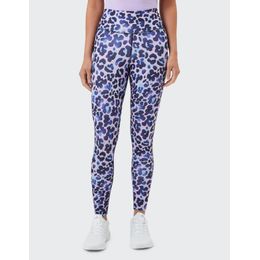 Leggings Venice Beach, Damen, Gr. S (38), N-Gr, blau (aop pop animal), Obermaterial: 68% Polyamid, 32% Elasthan, Hosen Leggings