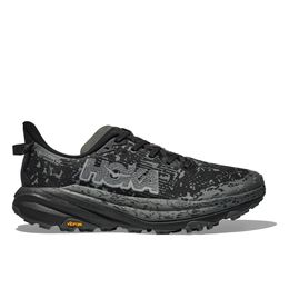 Trailrunningschuh Hoka One One "Speedgoat 6 Gore-Tex", Herren, Gr. 42,5, schwarz, outer orbit, Textil, Schuhe Trailrunningschuh, wasserdichter Trailrunningschuh