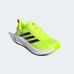 Laufschuh adidas Performance "SUPERNOVA EASE 2 M", Herren, Gr. 48, lucid lemon, core schwarz, lucid rot, Textil, Schuhe Laufschuh, f&uuml;r mehr Komfort