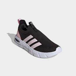 Walkingschuh adidas Sportswear "CLOUDFOAM FLEX SOCKEN", Damen, Gr. 39, core schwarz, almost pink, clear pink, Textil, Schuhe Walkingschuh