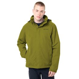 Regenjacke Vaude "Men's Escape Light Jacket", Herren, Gr. L, schwarz leaf, Obermaterial: 100% Polyester. Futter: 100% Polyamid, normal, mit verstellbarem Klettverschluss, Jacken Regenjacke, f&uuml;r Wanderungen und Trekking, wasserdicht, winddicht, atmungsaktiv