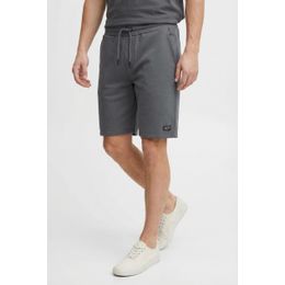 Sweatshorts Blend "BL-Shorts", Damen, Gr. XL, N-Gr, iron gate, angeraute Sweatware, Obermaterial: 50% Baumwolle, 50% Polyester, unifarben, relaxed fit kniefrei, Hosen Sweatshorts
