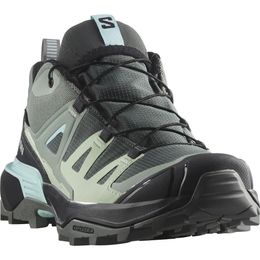 Wanderschuh Salomon "X ULTRA 360 GORE-TEX W", Damen, Gr. 42, sedona sage, schwarz, sea foam, Synthetik, Textil, Schuhe Wanderschuh, wasserdicht dank Gore-Tex Membrane