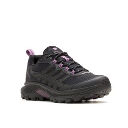 Wanderschuh Merrell "SPEED STRIKE 2 GORE-TEX", Damen, Gr. 37, schwarz, Synthetik, Schuhe Wanderschuh, wasserdicht dank Gore-Tex Membrane