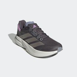 Laufschuh adidas Performance "DURAMO SPEED 2", Damen, Gr. 40,5, lila (grau strata, champagne metallic, bliss lila), Synthetik, Textil, Schuhe Laufschuh, sehr leicht