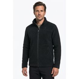 Sch&ouml;ffel Fleecejacke SCH&Ouml;FFEL "CIRC Fleece Jk Style Purga MNS", Herren, Gr. 52, schwarz, Obermaterial: 100% Polyester, normal, Jacken Fleecejacke, lockere Passform, &uuml;berschnittene Schultern