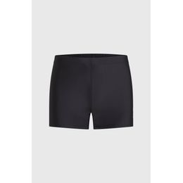 O`Neill Badehose O'NEILL "O'NEILL ESSENTIALS RACER", Herren, Gr. S, N-Gr, schwarz (schwarz out), Obermaterial: 84% Polyester, 16% Elasthan, Badehosen Badehose, mit innenliegendem Kordelzug im Bund, gute Passform