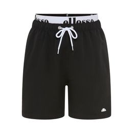 Badehose Ellesse "RAMSI SWIM SHORT", Jungen, Gr. 128/134 (8/9), N-Gr, schwarz, Obermaterial: 100% Polyester, Badehosen Badehose