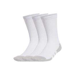 Kurzsocken adidas originals "Socken Essentials Climacool Crew Socken 3er Pack", Damen, Gr. 46-48, wei&szlig;, Obermaterial: 69% Polyester PES. 26% Baumwolle CO. 4% Elasthan EL. 1% Polyamid PA., Socken Kurzsocken